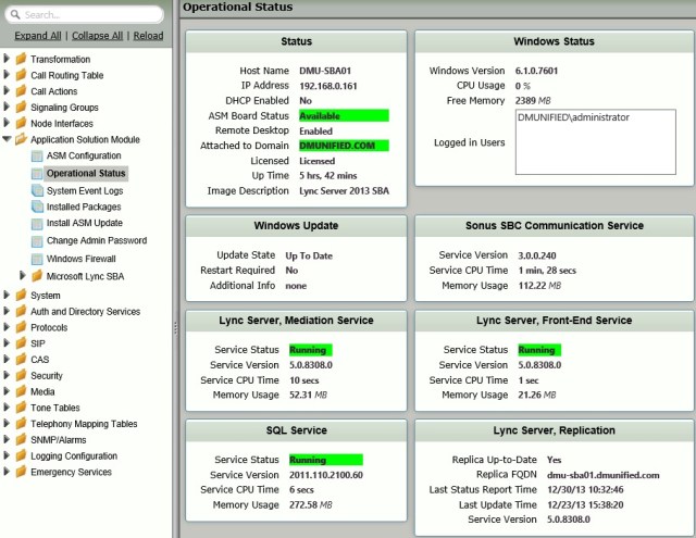 Sonus SBC 1000/2000 ASM Console Access – dmunified