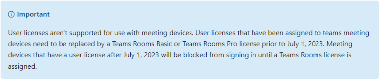 HUGE Changes to Microsoft Teams Meeting Room Licensing – Introducing ...